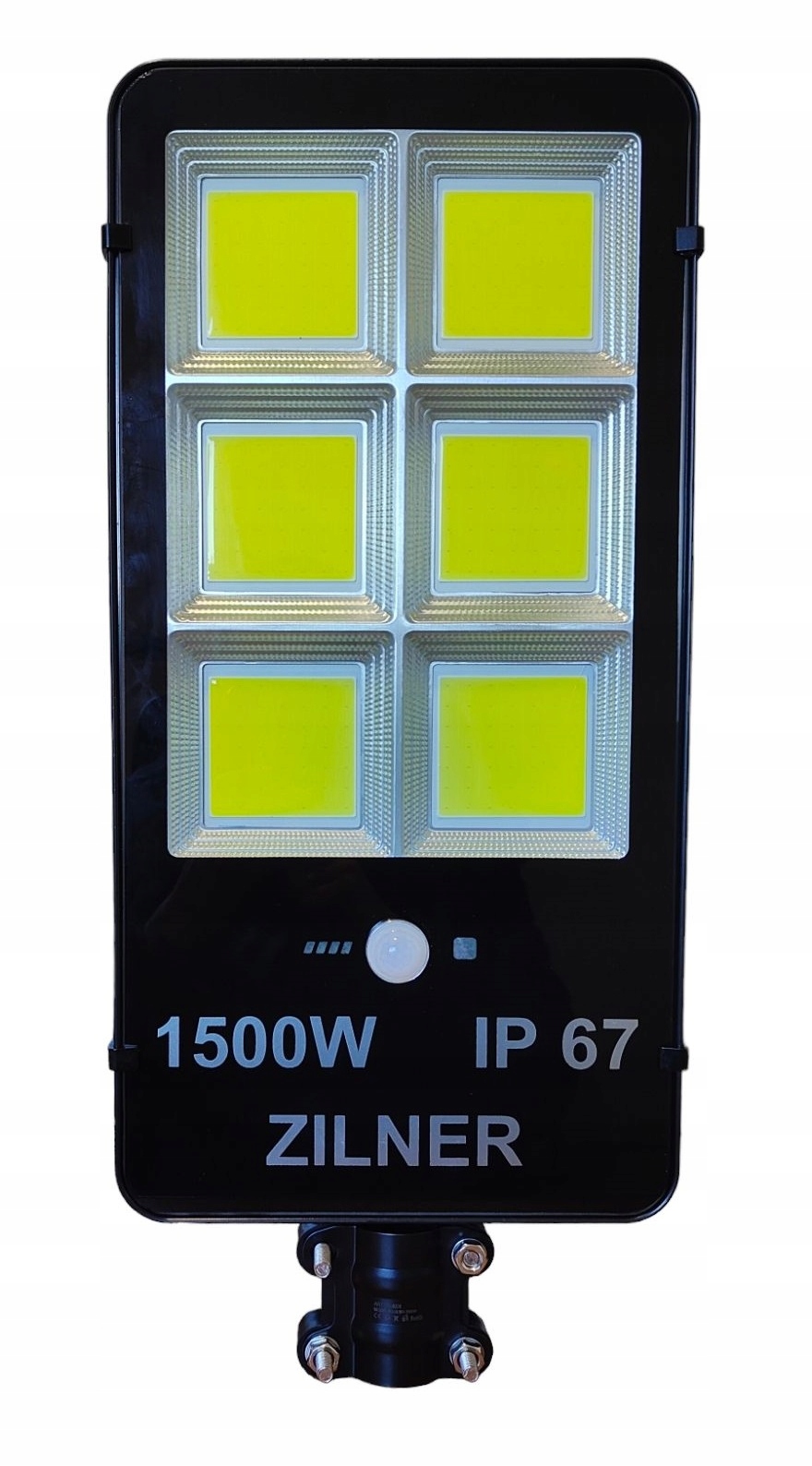 Lampa solarna 1500W Zilner IP65 + wysięgnik - LedyLed